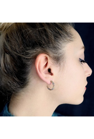 Ata Mücevherat Dorica Modern Küpe Ata Mücevherat Dorica Modern Küpe