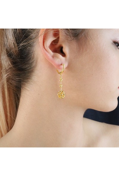 Ata Mücevherat Fantezi Modern Küpe