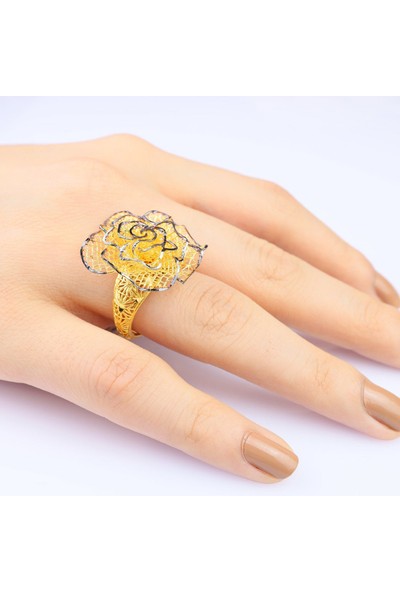 Ata Mücevherat Işlemeli Yüzük