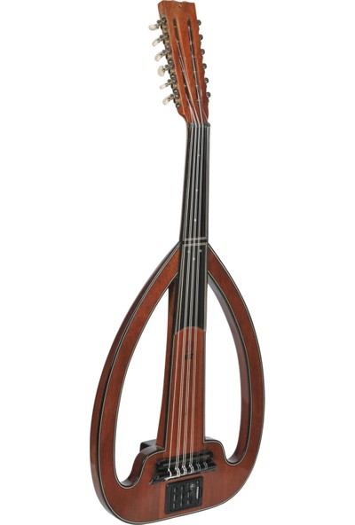 Saz Ssl2-Mg Suriye Silent Elektro Ud Maun Gitar Burgulu Saz Ssl2-Mg Suriye Silent Elektro Ud Maun Gitar Burgulu