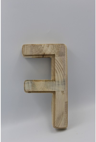 Giyoni Store F Harfi Tahta Baskı Kalıbı Giyoni Store F Harfi Tahta Baskı Kalıbı