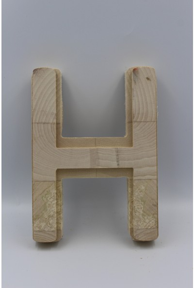 Giyoni Store H Harfi Tahta Baskı Kalıbı Giyoni Store H Harfi Tahta Baskı Kalıbı