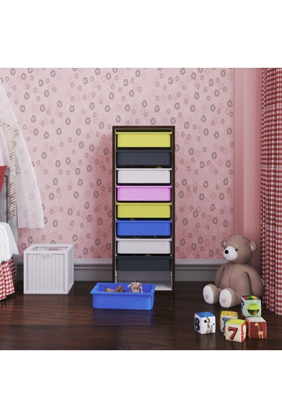 Cemre Home Cemrehome Kids 9 Sepetli Çok Amaçlı Dolap Cemre Home Cemrehome Kids 9 Sepetli Çok Amaçlı Dolap