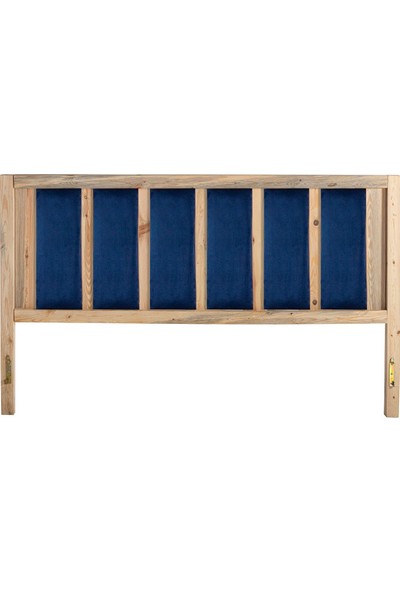 Renazzo Mobilya Orion Doğal Renk Masi̇f Çam Kolay Kurulum Laci̇vert Puflu Karyola Başliği Renazzo Mobilya Orion Doğal Renk Masi̇f Çam Kolay Kurulum Laci̇vert Puflu Karyola Başliği