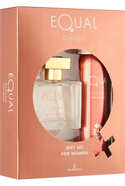 Equal Classic Kofre Kadın Parfüm Edt 75 ml + Deodorant 150 ml Equal Classic Kofre Kadın Parfüm Edt 75 ml + Deodorant 150 ml