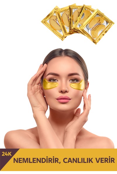 ByAllBuy Jami Beauty 24K Altın Içeren Kolajen Göz Altı Bakım Maskesi 5 Al 4 Öde ByAllBuy Jami Beauty 24K Altın Içeren Kolajen Göz Altı Bakım Maskesi 5 Al 4 Öde