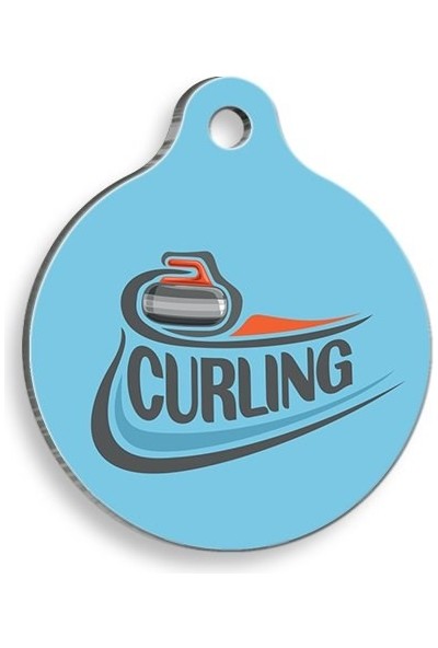 Pet Tag Art Curling Yuvarlak Kedi ve Köpek Künyesi Medium 3 cm Pet Tag Art Curling Yuvarlak Kedi ve Köpek Künyesi Medium 3 cm