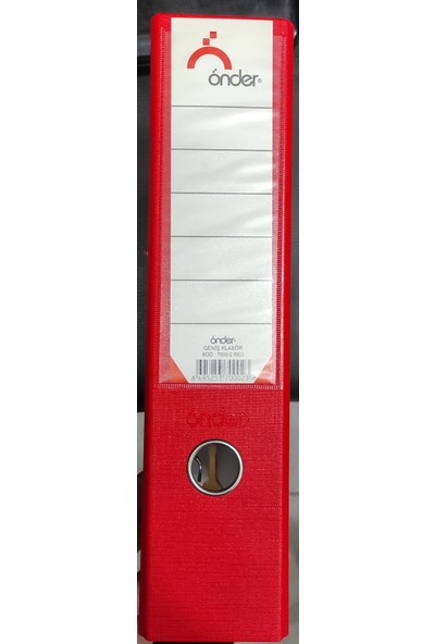 Önder Premium Lüx Kırmızı Ofis Klasör