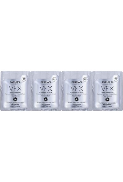 Farmasi Vfx Fondoten 4lü(0-1-2-3)