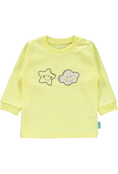 Kujju Civil Baby Bebek 6-18 Ay Pijama Takımı Sarı