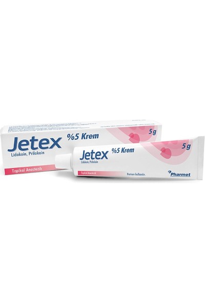 Jetex %5/5 gr Krem x 3 Adet