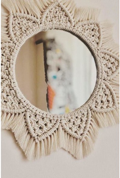 Cemre Home Makrome Ayna