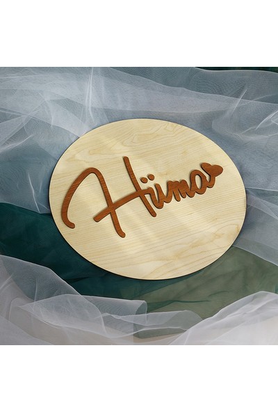 Hkm Ticaret 3mm Mdf Dekoratif Zarif Kapı Süsü- Mdf Yazı Mdf Taban