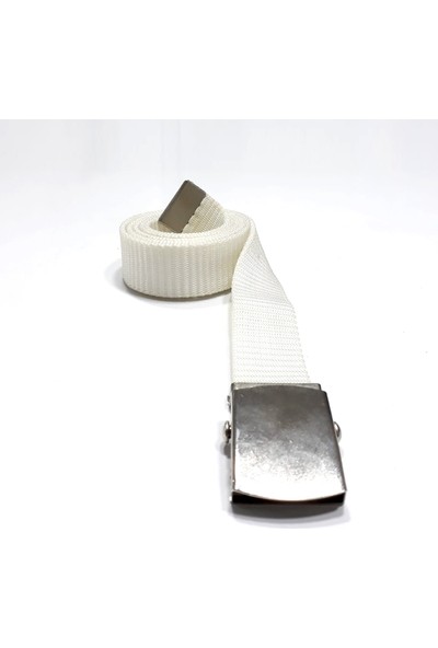 Ersav Kemer Er Sürgülü Toka 3 cm - Beyaz