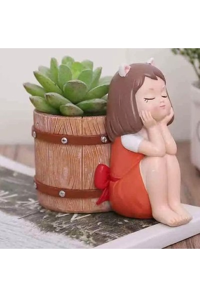 Yıldız Hobi Sırtı Küfeli Sukulentlik/kalemlik