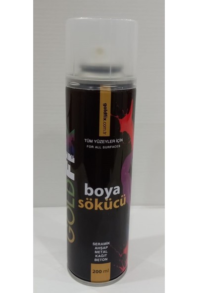 Goldfix Boya Sökücü 200ML Goldfix Boya Sökücü 200ML