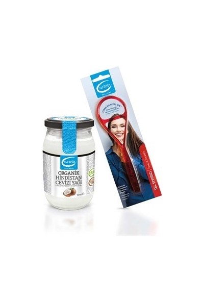 TheLifeCo Organik Hindistan Cevizi Yağı&dil Sıyırıcı