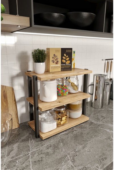 Messer Çok Amaçlı Tezgah Üstü Raf Beyaz Messer Çok Amaçlı Tezgah Üstü Raf Beyaz