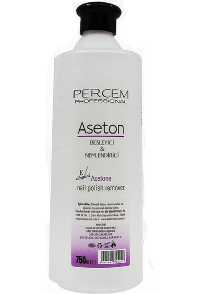 Perçem Oje Temizleyici Besleyici Nemlendirici 750 ml