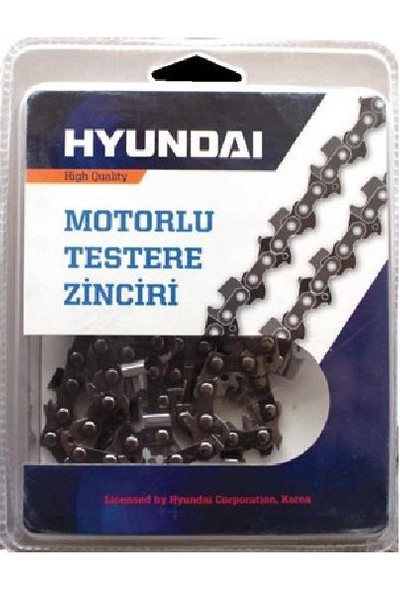 Hyundai Motorlu Testere Zinciri .325 Köşeli 36 Diş 1.5mm