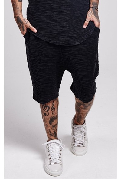 Soydance Sik Silk Mkrn Short Mavi
