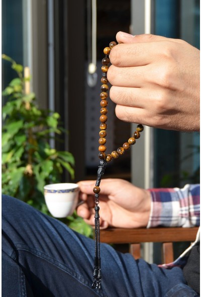 Sacce Scarves&Accessories Doğaltaş Kaplangözü Tesbih Sacce Scarves&Accessories Doğaltaş Kaplangözü Tesbih