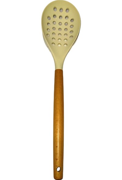 Natura Life Ahşap Saplı Silikon Saplı Kevgir Natura Life Ahşap Saplı Silikon Saplı Kevgir