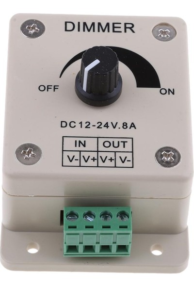 Sharplace 12 V LED Şerit Işıkları Pwm Karartma Denetleyici Dimmer Tekne Deniz Yat Için (Yurt Dışından)