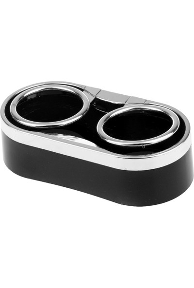 Sharplace Otomatik Çift Bardak Tutucu Stand - Siyah (Yurt Dışından)