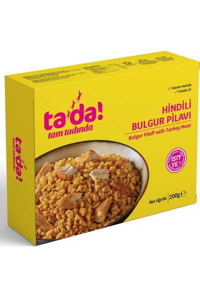 Tada Hindili Bulgur Pilavı - 200G