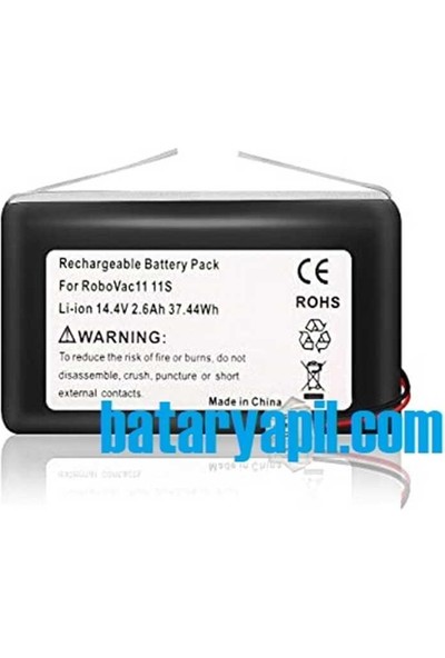 Infostar Eufy Robovac V11 Uyumlu Li-Ion Muadil Batarya Infostar Eufy Robovac V11 Uyumlu Li-Ion Muadil Batarya