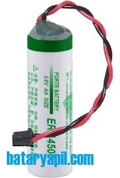 Infostar Mitsubishi Melservo 3.6V ER6VC119A Uyumlu Forte Marka Lityum Pil Infostar Mitsubishi Melservo 3.6V ER6VC119A Uyumlu Forte Marka Lityum Pil