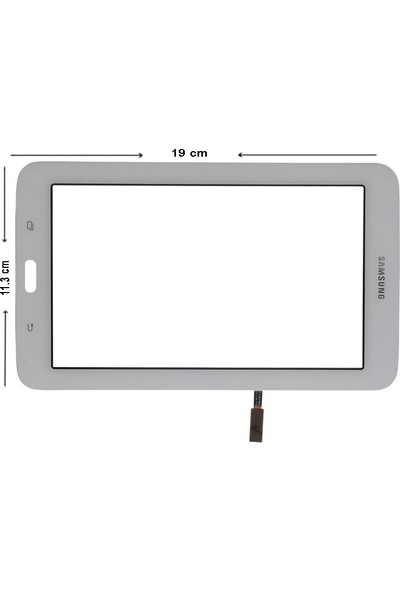 Efiks Samsung Galaxy Tab 3 SM-T113 Dokunmatik Beyaz Efiks Samsung Galaxy Tab 3 SM-T113 Dokunmatik Beyaz