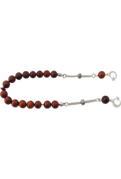 Pigado Metal Püsküllü Küre Kesim 16'lı Kınalı Kuka Zaza Tesbih