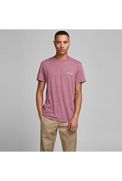 Jack & Jones Tons Erkek Kırmızı Tişört (12186758-HWR)