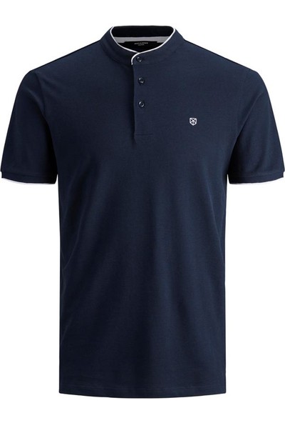 Jack & Jones Axel Erkek Lacivert Tişört (12171638-NBL)