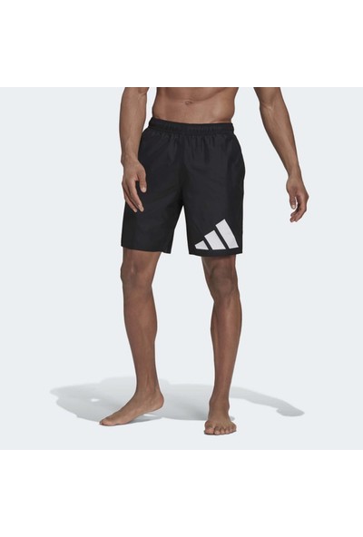 Adidas Classic-Length Logo Erkek Siyah Mayo Şort (GU0277) Adidas Classic-Length Logo Erkek Siyah Mayo Şort (GU0277)