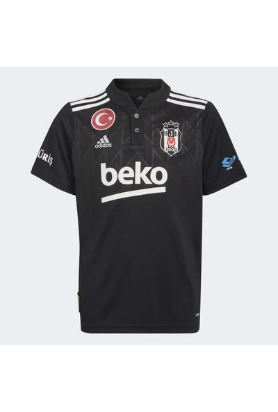 Adidas Beşiktaş Jk 21/22 Çocuk Siyah Deplasman Forması (GT9588)