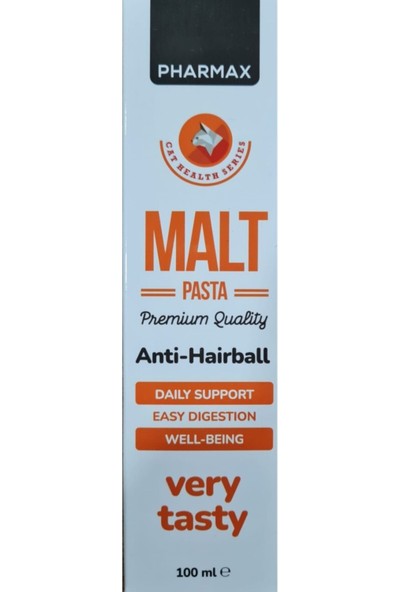 Pharmax Anti Hairball Malt Pasta Kedi Macunu 100 ml Pharmax Anti Hairball Malt Pasta Kedi Macunu 100 ml