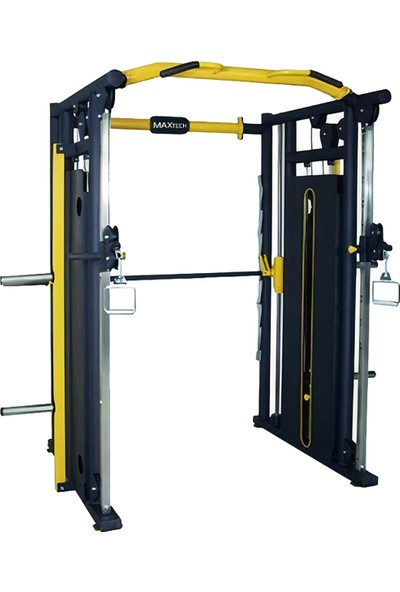 Max Tech Dual Cable Crossover / Smith Machine Combo Max Tech Dual Cable Crossover / Smith Machine Combo