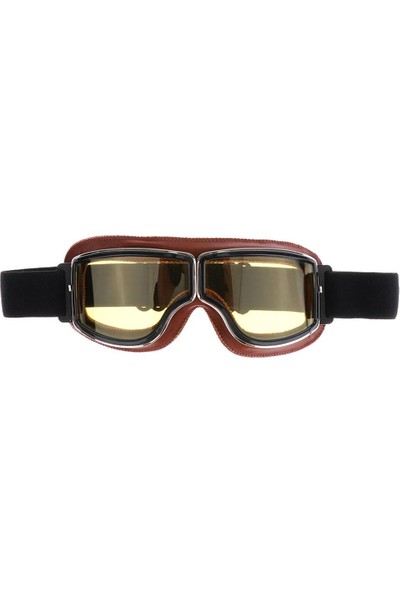 Sharplace Retro Kask Gözlük Motosiklet Kruvazör Vintage Pilot Gözlük Harley # 2 (Yurt Dışından) Sharplace Retro Kask Gözlük Motosiklet Kruvazör Vintage Pilot Gözlük Harley # 2 (Yurt Dışından)