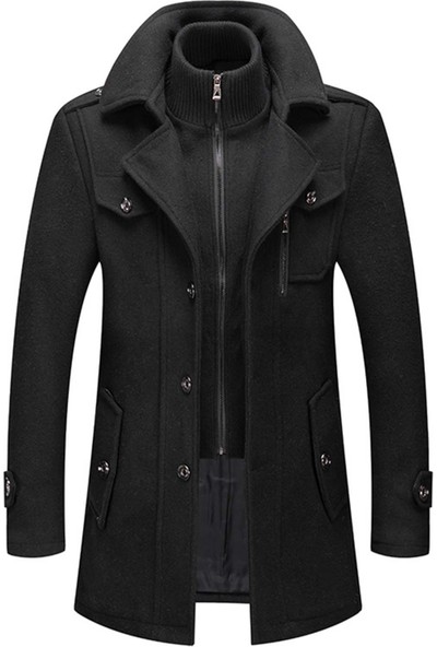 Farfi Uzun Erkek Günlük Ceket (Yurt Dışından)