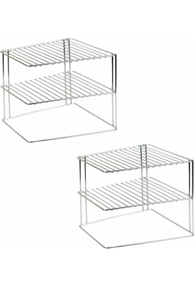 Tekno İstanbul 2 Adet Tabaklık 3 Katlı Dolap Içi Tabak Mutfak ve Tezgah Düzenleyici Raf Tekno İstanbul 2 Adet Tabaklık 3 Katlı Dolap Içi Tabak Mutfak ve Tezgah Düzenleyici Raf