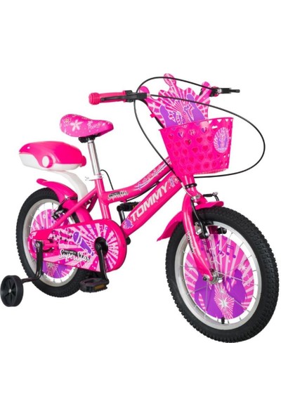 Tommybike 16 Jant Bisilet Lüx Aksesuarlı Cocuk Bisikleti 5-8 Yaş Tommybike 16 Jant Bisilet Lüx Aksesuarlı Cocuk Bisikleti 5-8 Yaş