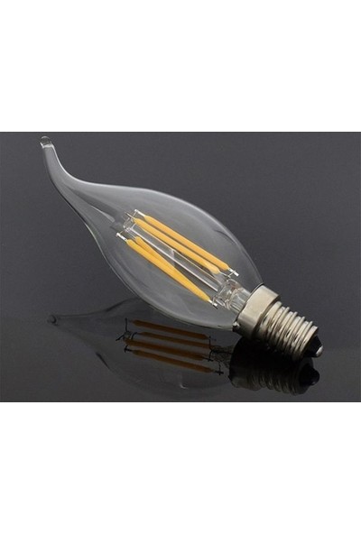 Cata 4W LED Filament Kıvrık Buji Ampul CT-4062 Gün Işığı Cata 4W LED Filament Kıvrık Buji Ampul CT-4062 Gün Işığı