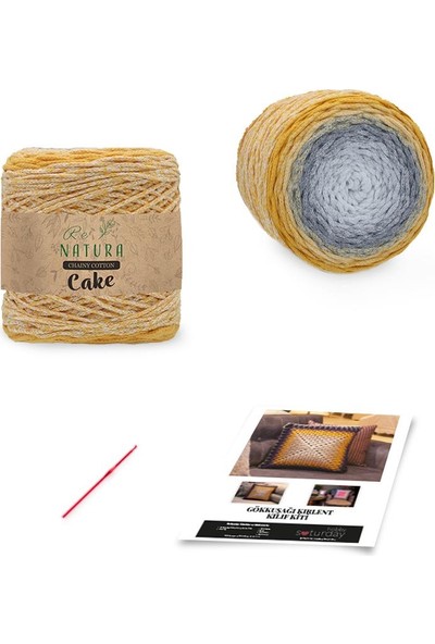 Saturday Hobby Makrome Kırlent Kılıf Kiti 20 Saturday Hobby Makrome Kırlent Kılıf Kiti 20