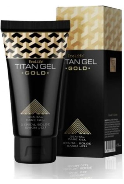 ETİK YERLİ ÜRÜNLER Titan Gold Gel Penis Bakım Kremi 50ML ETİK YERLİ ÜRÜNLER Titan Gold Gel Penis Bakım Kremi 50ML