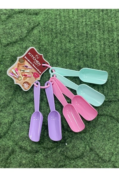 Yzhome 6'lı Plastik Renkli Erzak Baharat Küreği Kaşığı Mini Boy Yzhome 6'lı Plastik Renkli Erzak Baharat Küreği Kaşığı Mini Boy