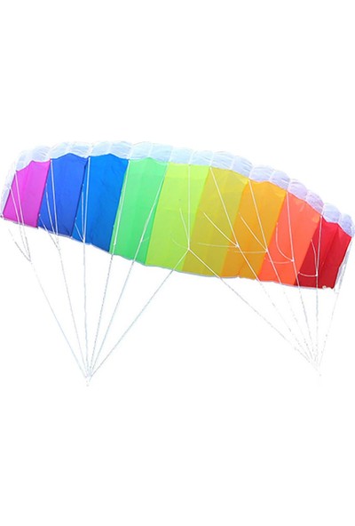Strade Store Dublör Güç Uçurtma Şişme Dayanıklı Sörf Parafoil Gökkuşağı Paraşüt 2m (Yurt Dışından) Strade Store Dublör Güç Uçurtma Şişme Dayanıklı Sörf Parafoil Gökkuşağı Paraşüt 2m (Yurt Dışından)