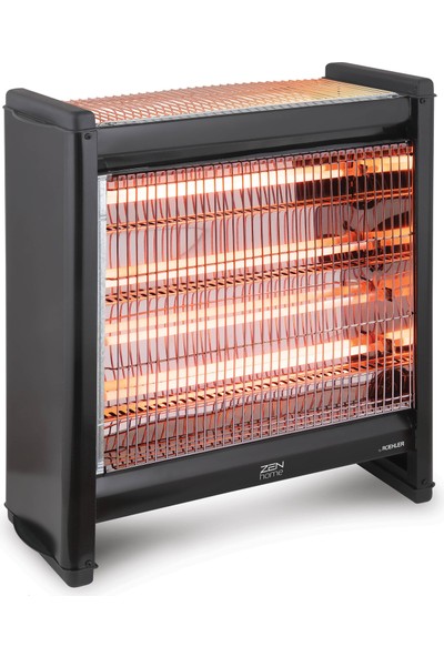 Roehler IR3001 B Slim Elektrikli Şömine Tipi Isıtıcı